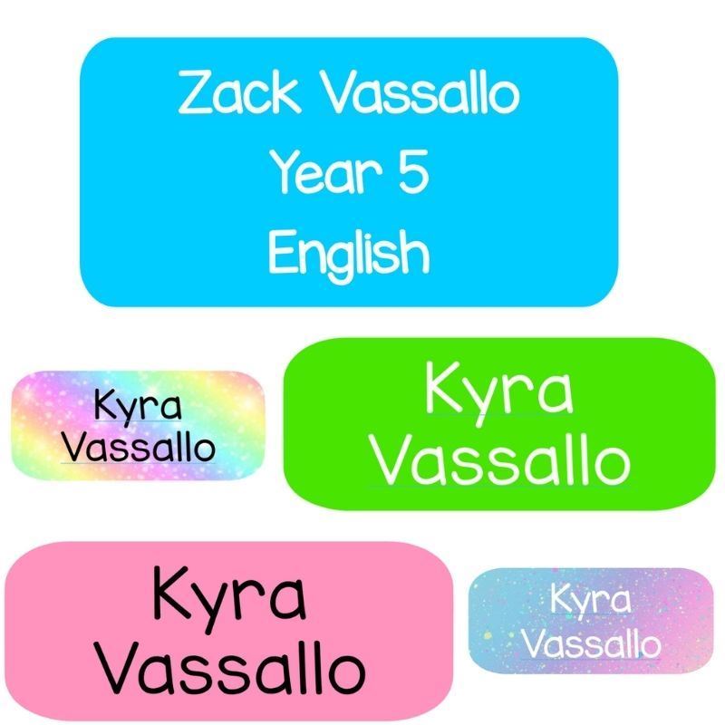 Zaky's Stationery - Online Shop. Plain Labels