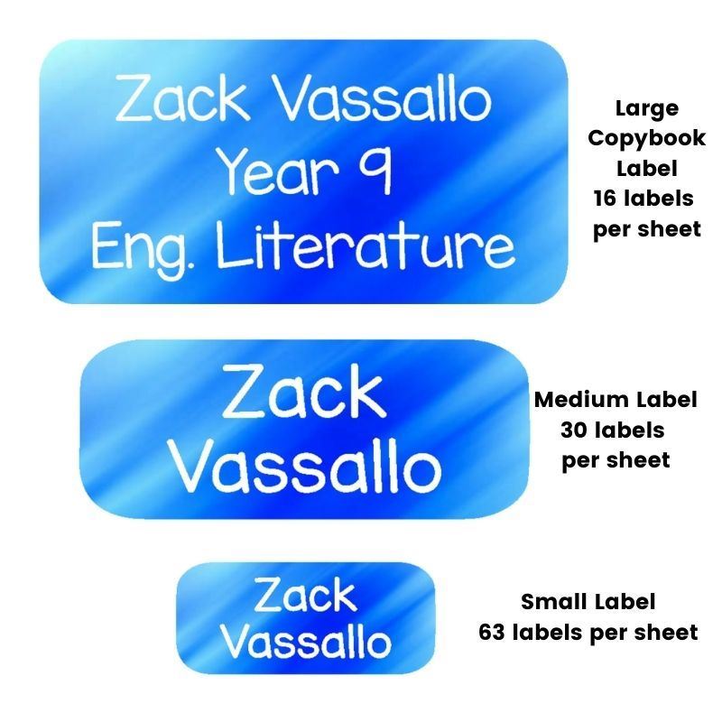 Zaky's Stationery - Online Shop. Plain Labels