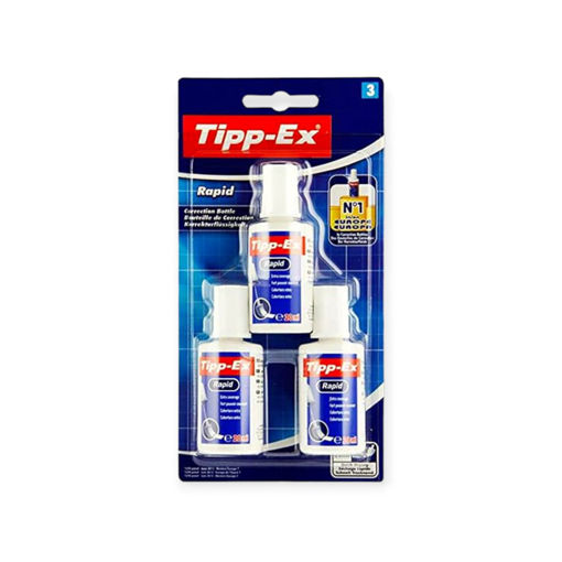 Zaky's Stationery - Online Shop. TIPP-EX CORRECTION FLUID 2+1 20ML